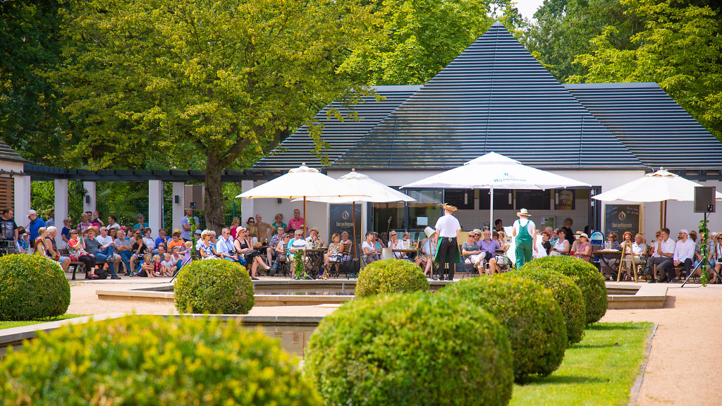 Ostdeutscher Rosengarten Forst (Lausitz) - Rosenflair